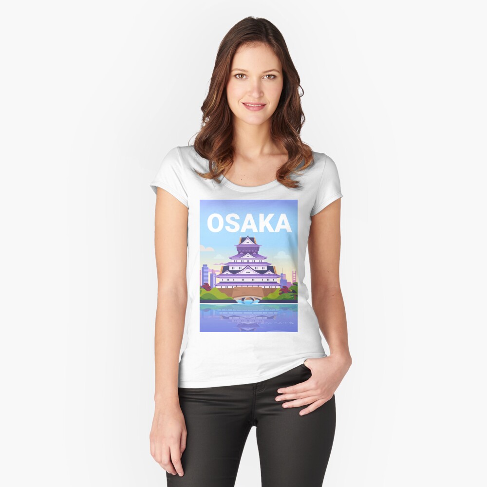 "Japanese castle osaka" Sticker for Sale by skalihm | Redbubble