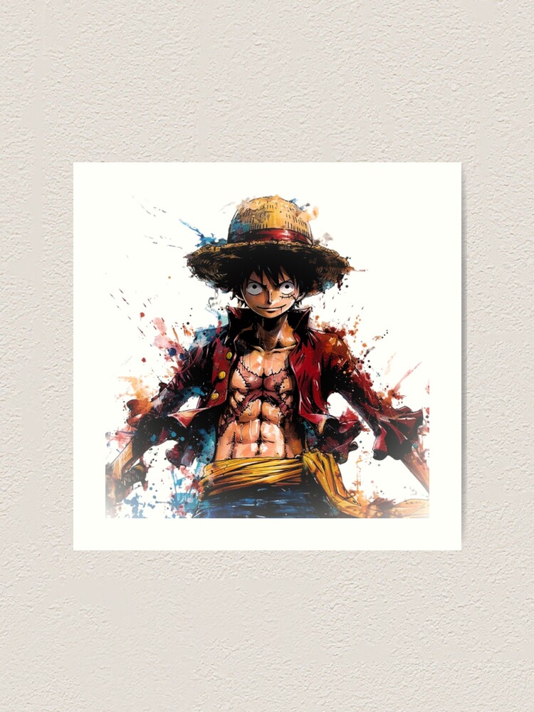 "Monkey D. Luffy : Future King Of The Pirates" Art Print for Sale by ...