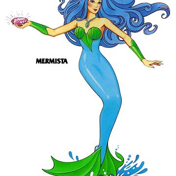 "Vintage Style SHE RA Card back Style Character art - MERMISTA ...