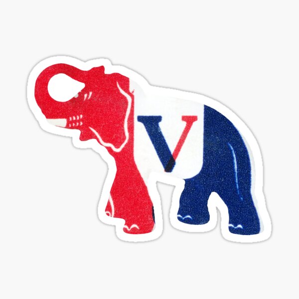 "WWII Republican Elephant" Sticker for Sale by historicimage | Redbubble
