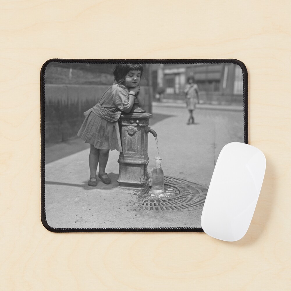 "Waiting is the hardest part | little girl drawing water from a Paris ...