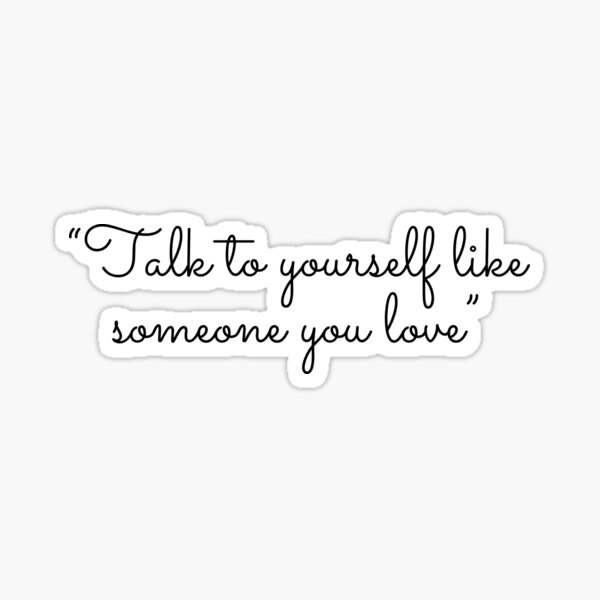 "Motivational positive quote alk to your self , Inspirational quote ...