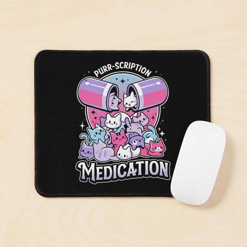 "Happy Kitten Pill - Funny Cats Medicine" Sticker for Sale by Snouleaf ...