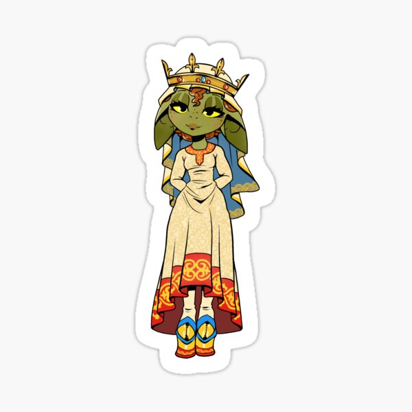 "Queen Adeline" Sticker for Sale by bonnytoad | Redbubble