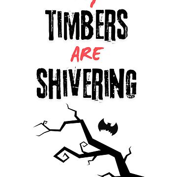 "Halloween - shiver my timbers" Sticker for Sale by IrisEyes3 | Redbubble
