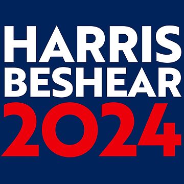"HARRIS BESHEAR 2024" Art Board Print for Sale by partyfarty | Redbubble
