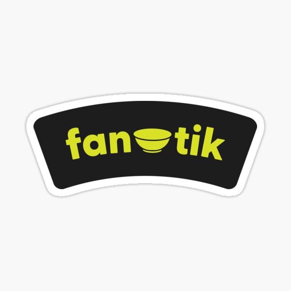 "Fantastik apo Fan(tas)tik apo fanatik :)" Sticker for Sale by 1S1000W ...