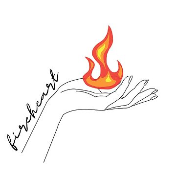 "Fireheart TOG" Sticker for Sale by faithhhhk | Redbubble
