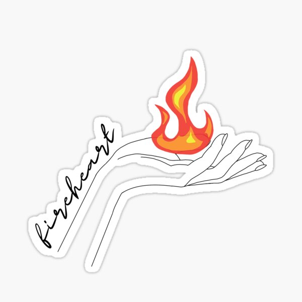 "Fireheart TOG" Sticker for Sale by faithhhhk | Redbubble