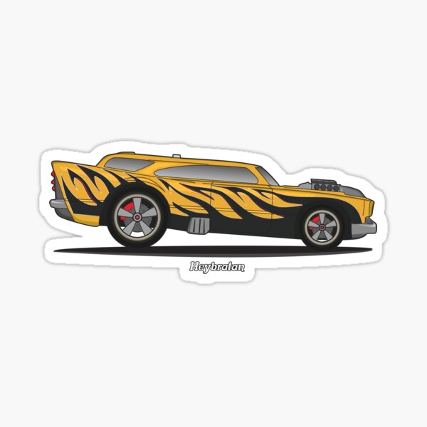 "HW Acceleracers Jack Hammer Vector Art " Sticker for Sale by Heybratan ...