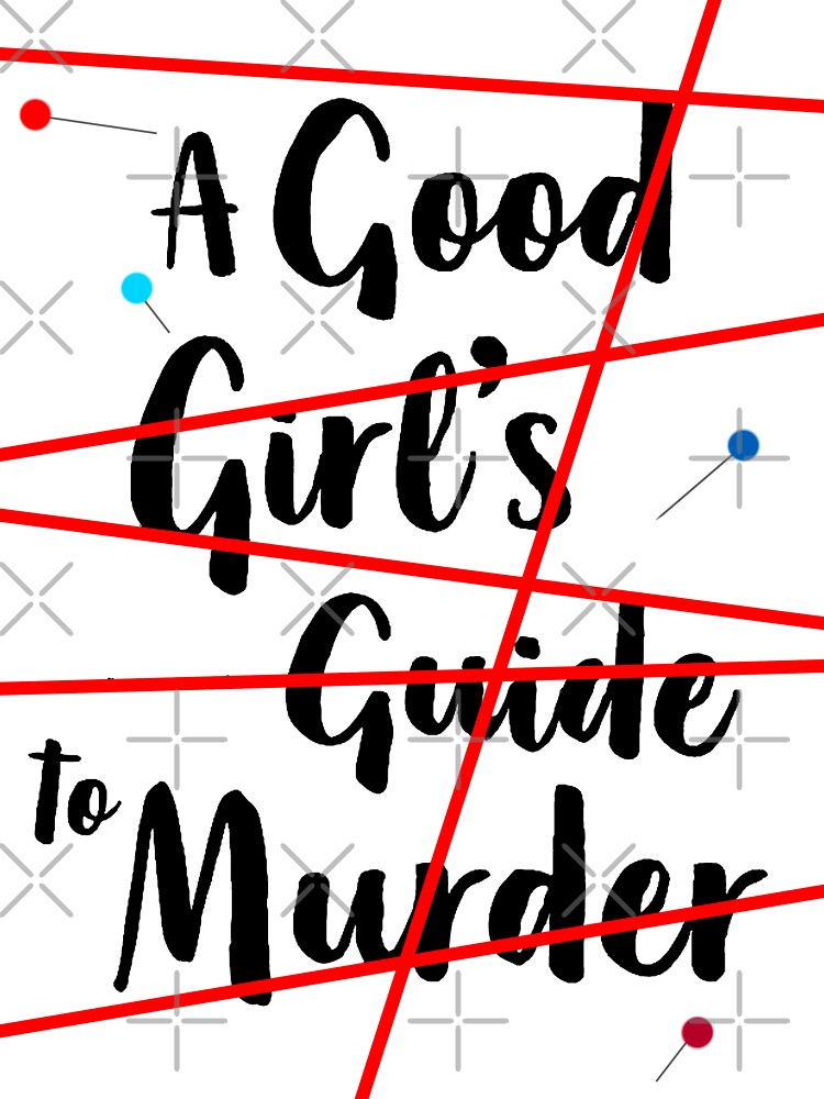 "A Good Girl's Guide to Murder" Sticker for Sale by Toonix Art by ...