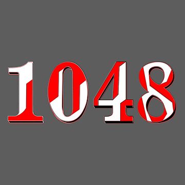 "number one 1 thousend and forty eight digit 1048 order sequence team ...