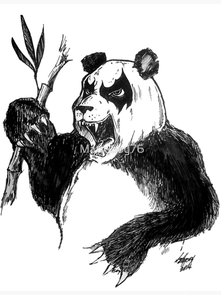 "Bad Panda" Sticker for Sale by Mattyboy76 | Redbubble