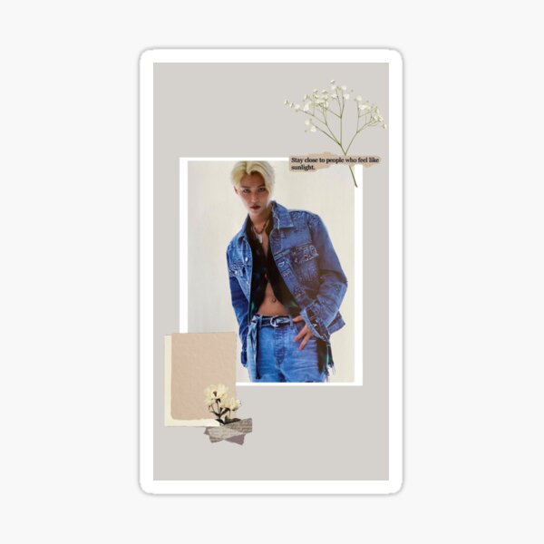 "Lee Felix" Sticker for Sale by wini-stay | Redbubble