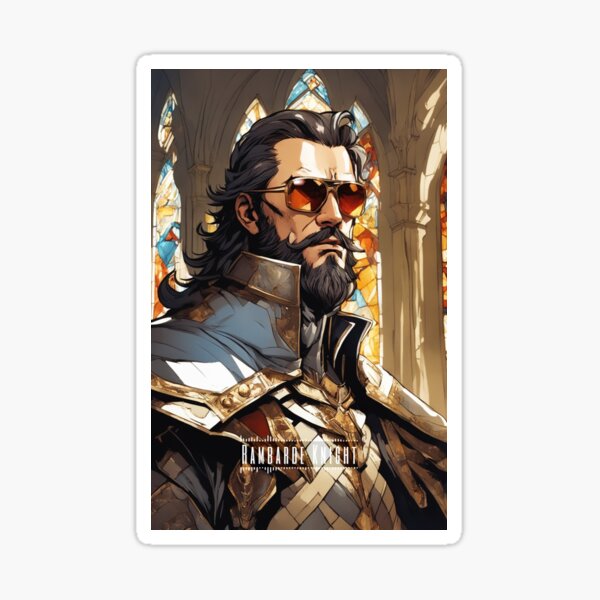 "The Solar King" Sticker by Rambarde-Knight | Redbubble