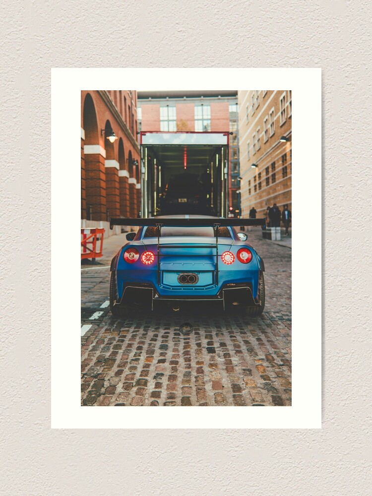 "Fast and Furious Nissan GTR R35" Art Print by PGPauto | Redbubble