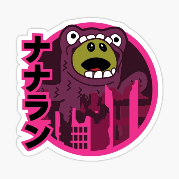 "Nanalan attack" Sticker for Sale by J31Designs | Redbubble