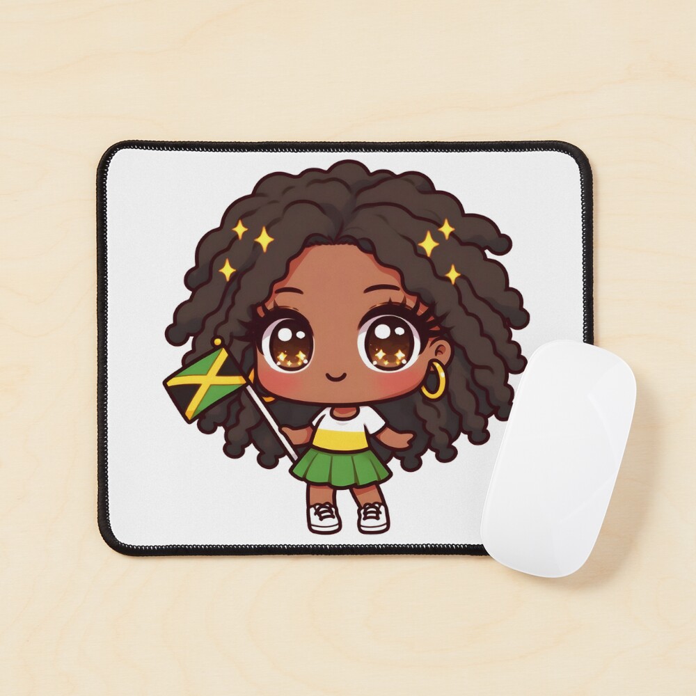 "Jamaica Extra Cute" Sticker for Sale by asilentcowbell | Redbubble