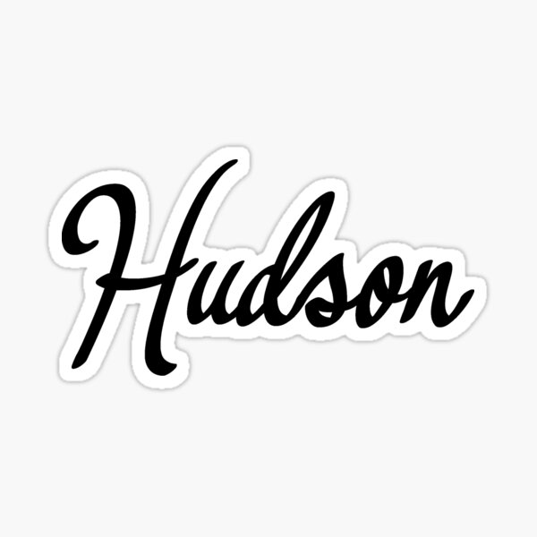 "Hudson" Sticker for Sale by Shalomjoy | Redbubble