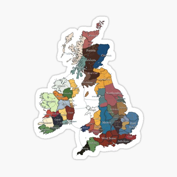 "Britannia " Sticker for Sale by PilkaS | Redbubble