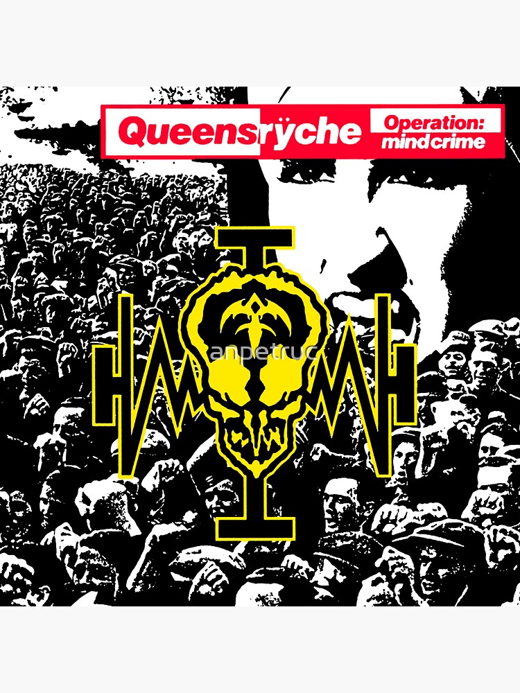 "operation mindcrime queensryche tour 2024" Sticker for Sale by ...