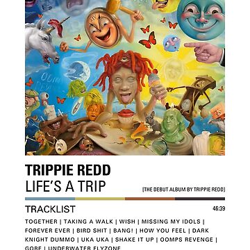 "Trippie Redd Poster - Life's A Trip Album Cover / Gift for Rap Fan ...