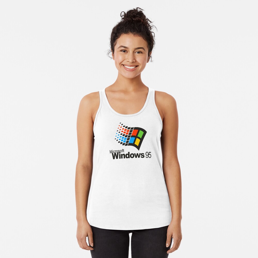 "Retro Vintage Nostalgic 90s 80s Windows 95 logo" Sticker for Sale by ...