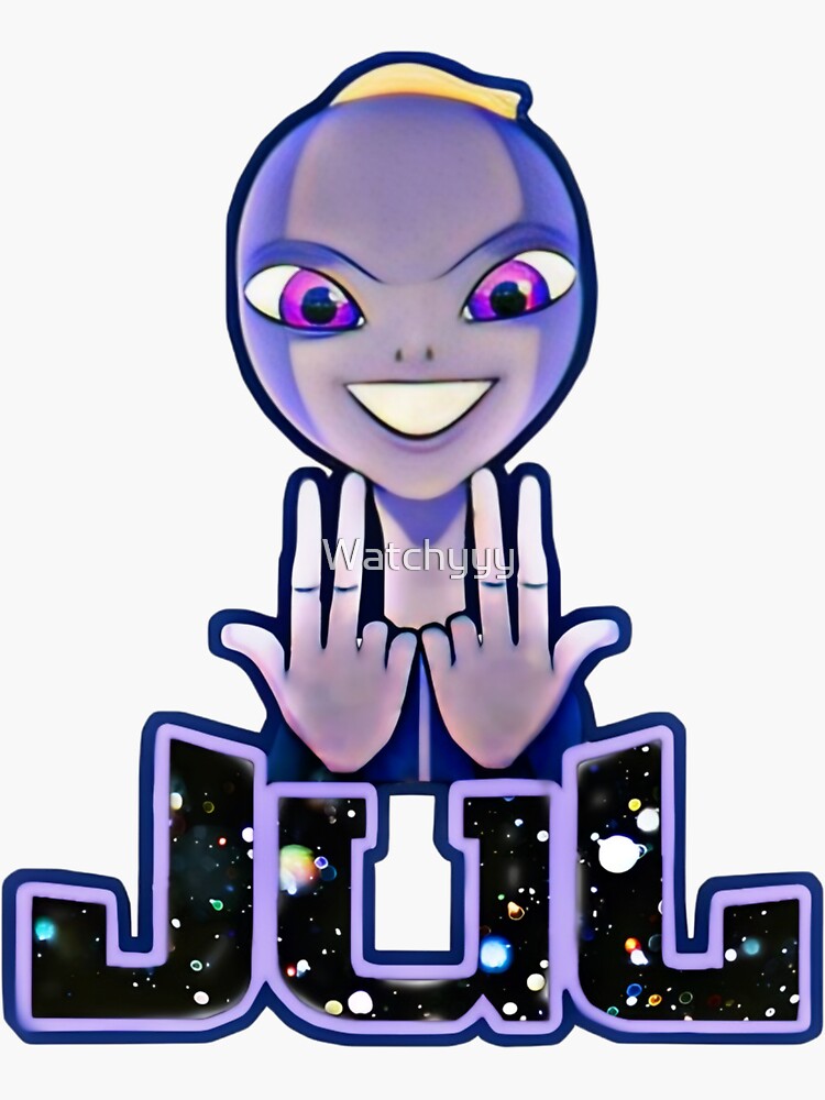 "JUL" Sticker by Watchyyy | Redbubble