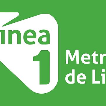 "Lima Metro Line 1 Trains Peru Railway Logo" Sticker for Sale by ...