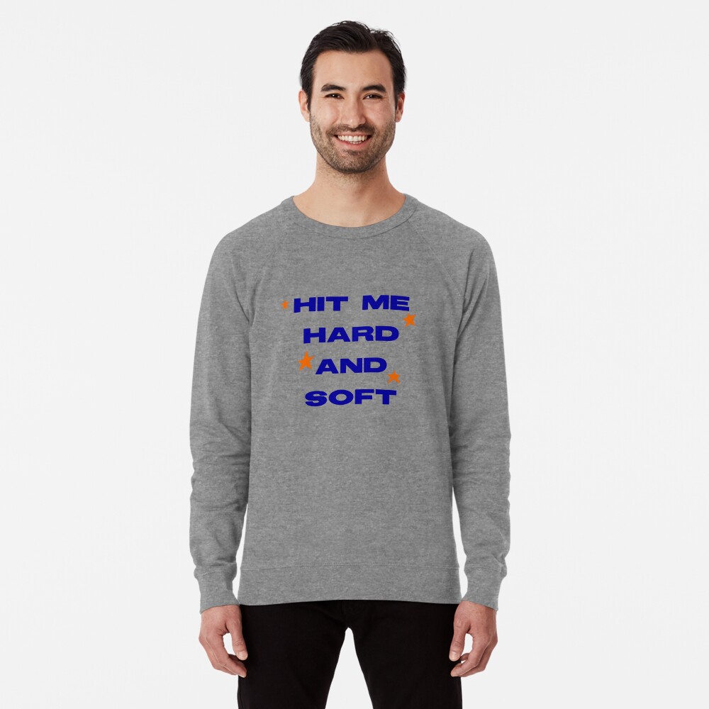 "HIT ME HARD AND SOFT DESIGN" Poster for Sale by hteshop | Redbubble