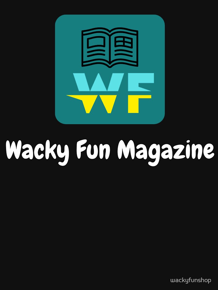 "Wacky Fun Logo + Name" Essential T-Shirt for Sale by wackyfunshop ...