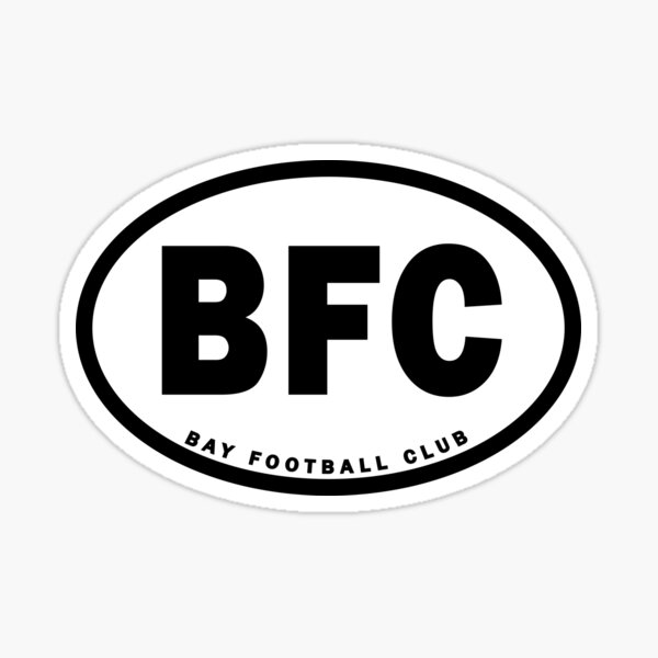 "Bay FC Classic Oval" Sticker for Sale by HBStickerworks | Redbubble