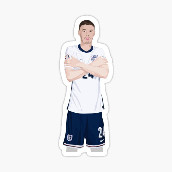 "Cold Cole Palmer England Euros Football Sticker" Sticker for Sale by ...