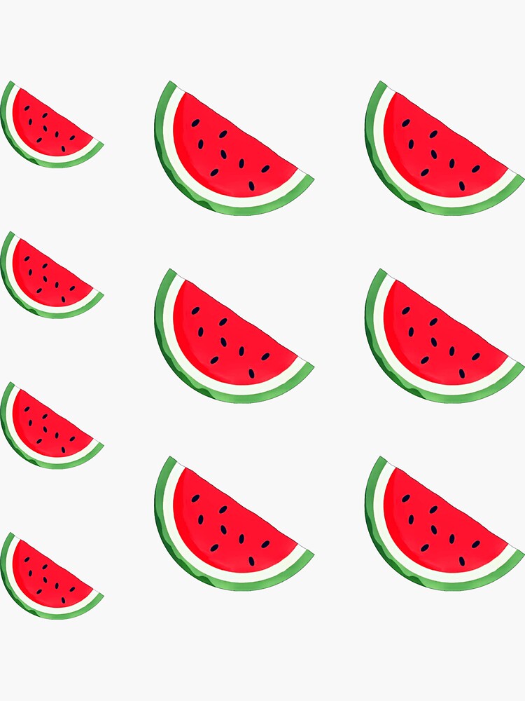 "Palestine Watermelon Stickers Pack (Small and Medium)" Sticker for ...