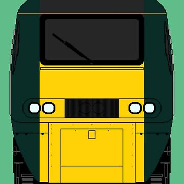 "GWR HST locomotive " Sticker for Sale by TrainFanatic | Redbubble