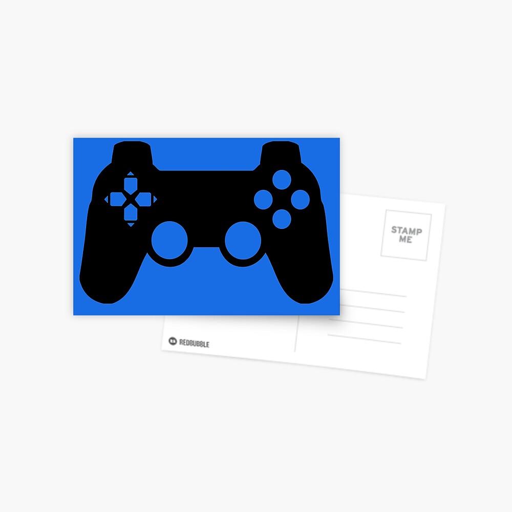"Playstation Controller Logo" Postcard for Sale by Art-Vand3lay | Redbubble