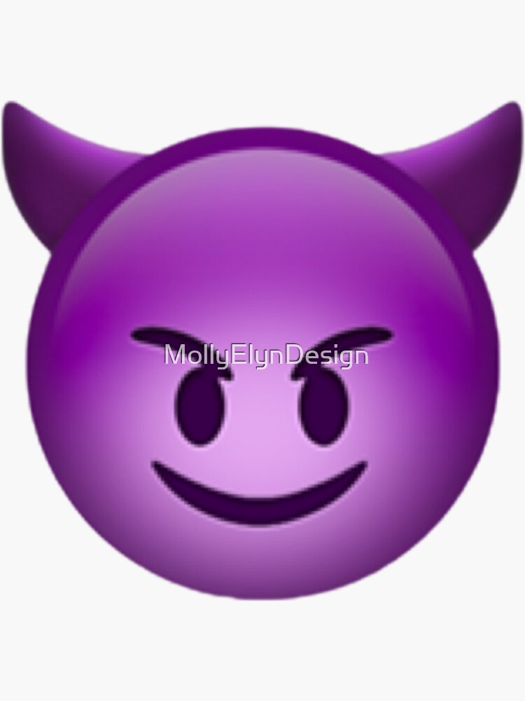 Purple Devil Smiley