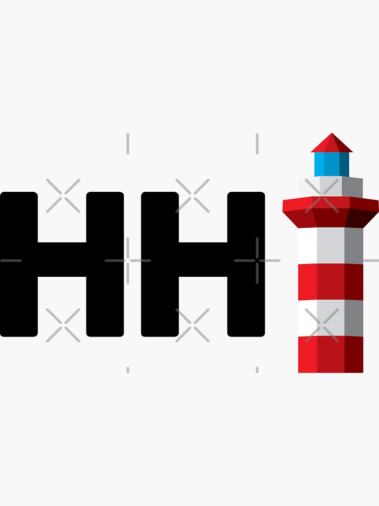 "Hilton Head Island" Sticker for Sale by tomhillmeyer | Redbubble