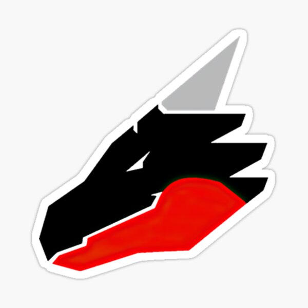 "Dragon Logo" Sticker for Sale by mrWifi7-Stuff | Redbubble
