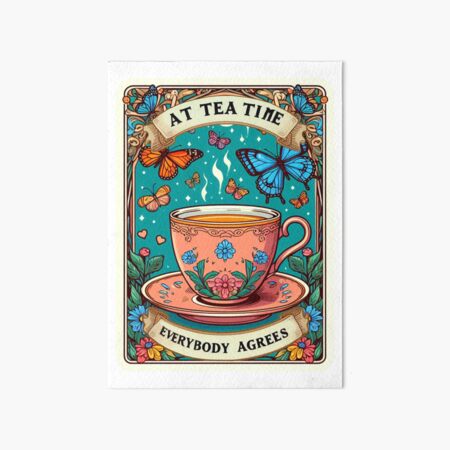 "Taylor Swift - At tea time Everybody Agrees- Tarot Card" Art Board ...