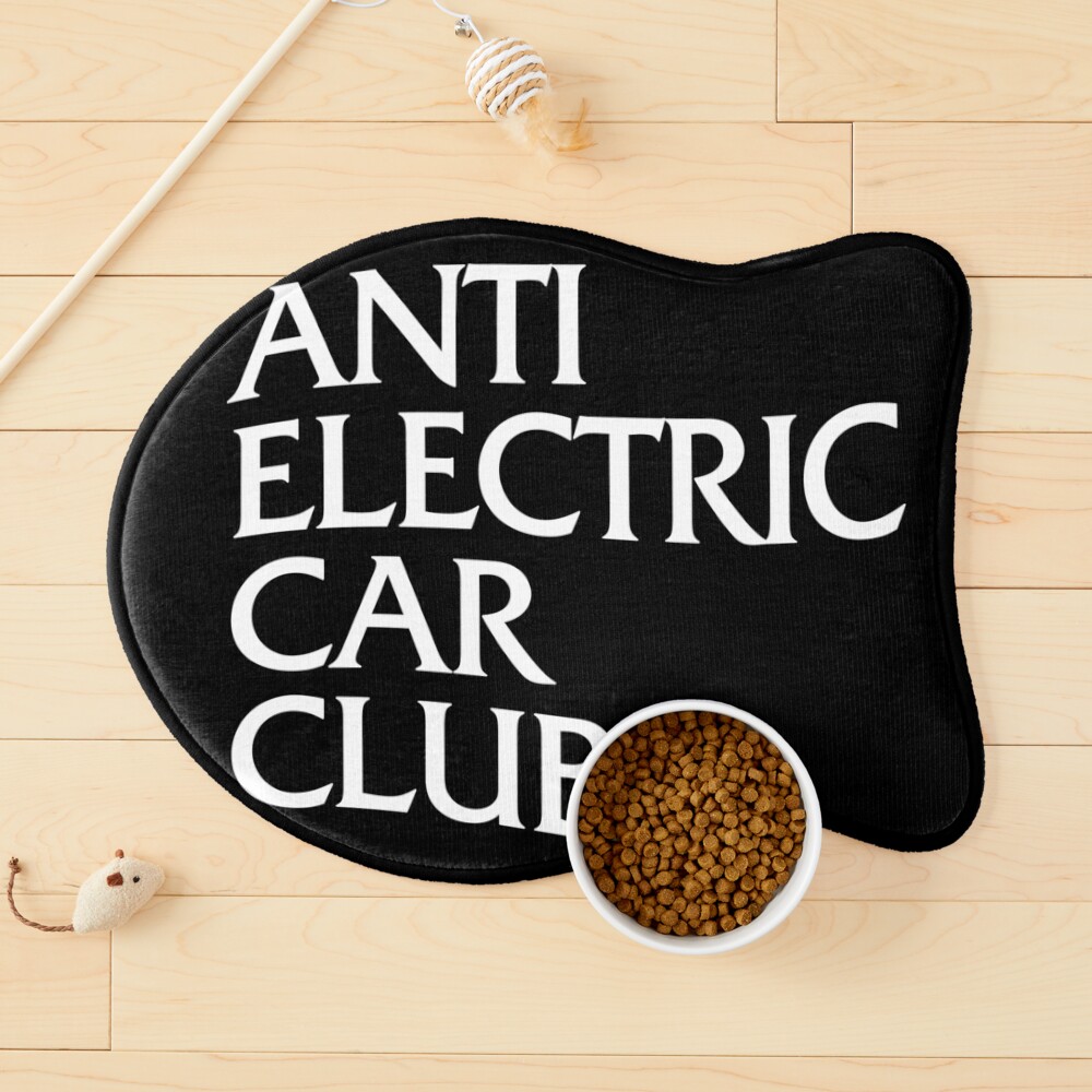 "Anti Electric Car Club" Sticker for Sale by designbykev | Redbubble
