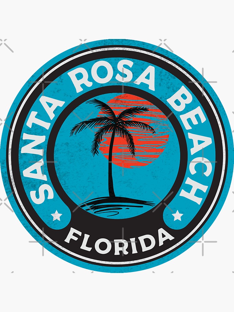 "Santa Rosa Beach Florida 30 A Emerald Coast Panhandle Palm Trees 30A ...
