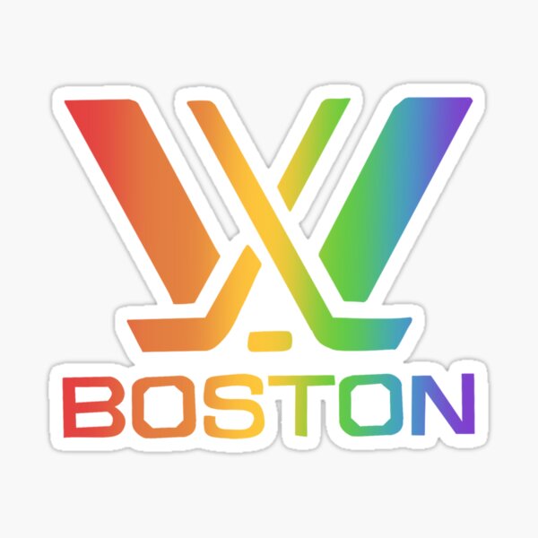 "Pride Boston Pwhl logo " Sticker for Sale by Erika Dierke | Redbubble