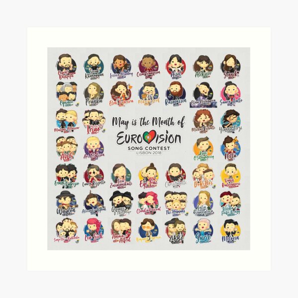 Eurovision Art Prints | Redbubble