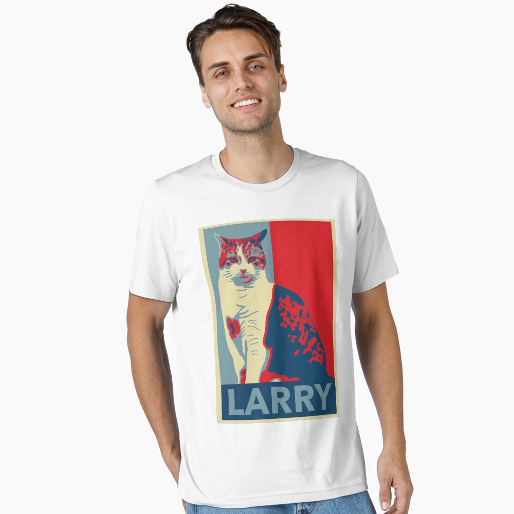 "Larry the Cat stylised portrait" Sticker for Sale by Strongleton ...