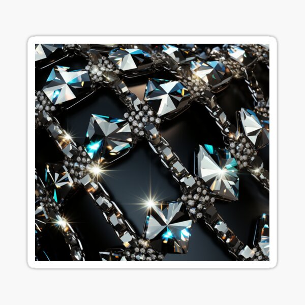 "Blinged Out" Sticker for Sale by ValueVixen | Redbubble