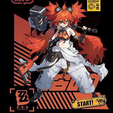 "Agent Koleda (Zenless Zone Zero)" Sticker for Sale by wenderinf ...