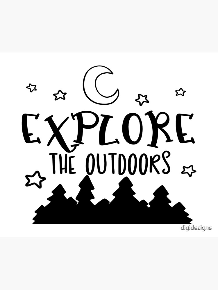 "Explore the Outdoors" Poster by digidesigns | Redbubble