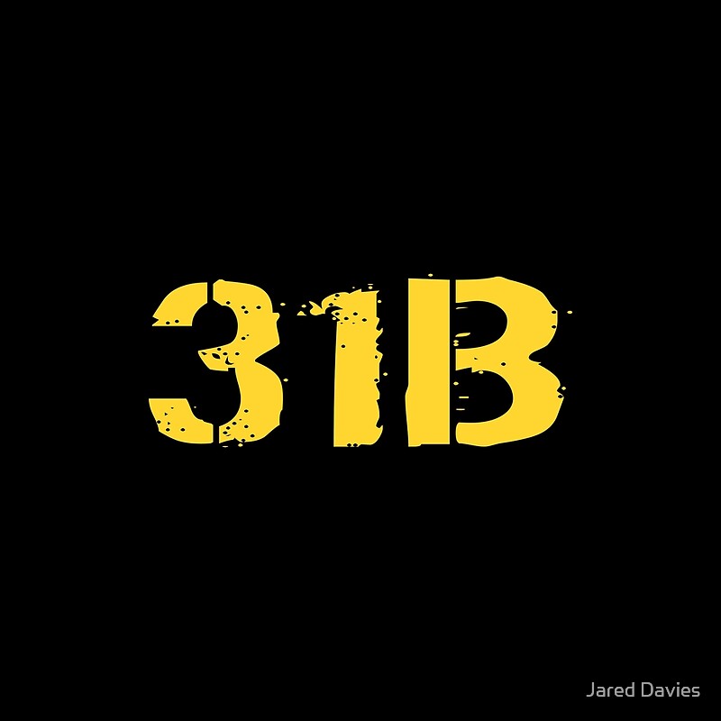 "31B Military Police" by Jared Davies | Redbubble