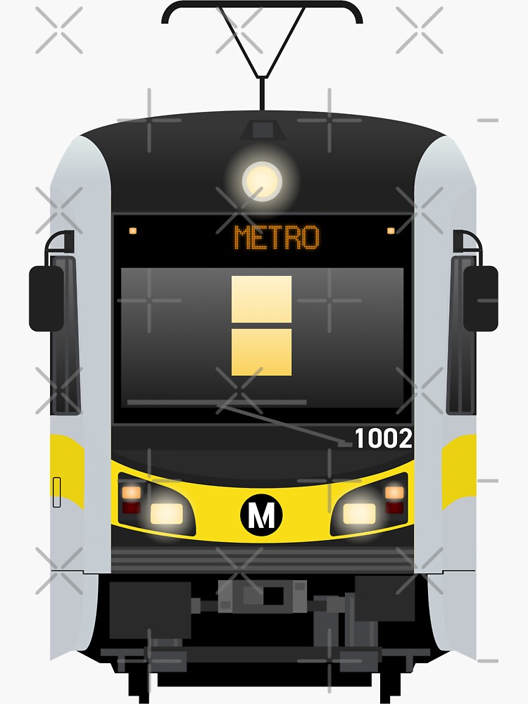 "Los Angeles Metro Rail Kinki Sharyo P3010 Train (Concept livery ...
